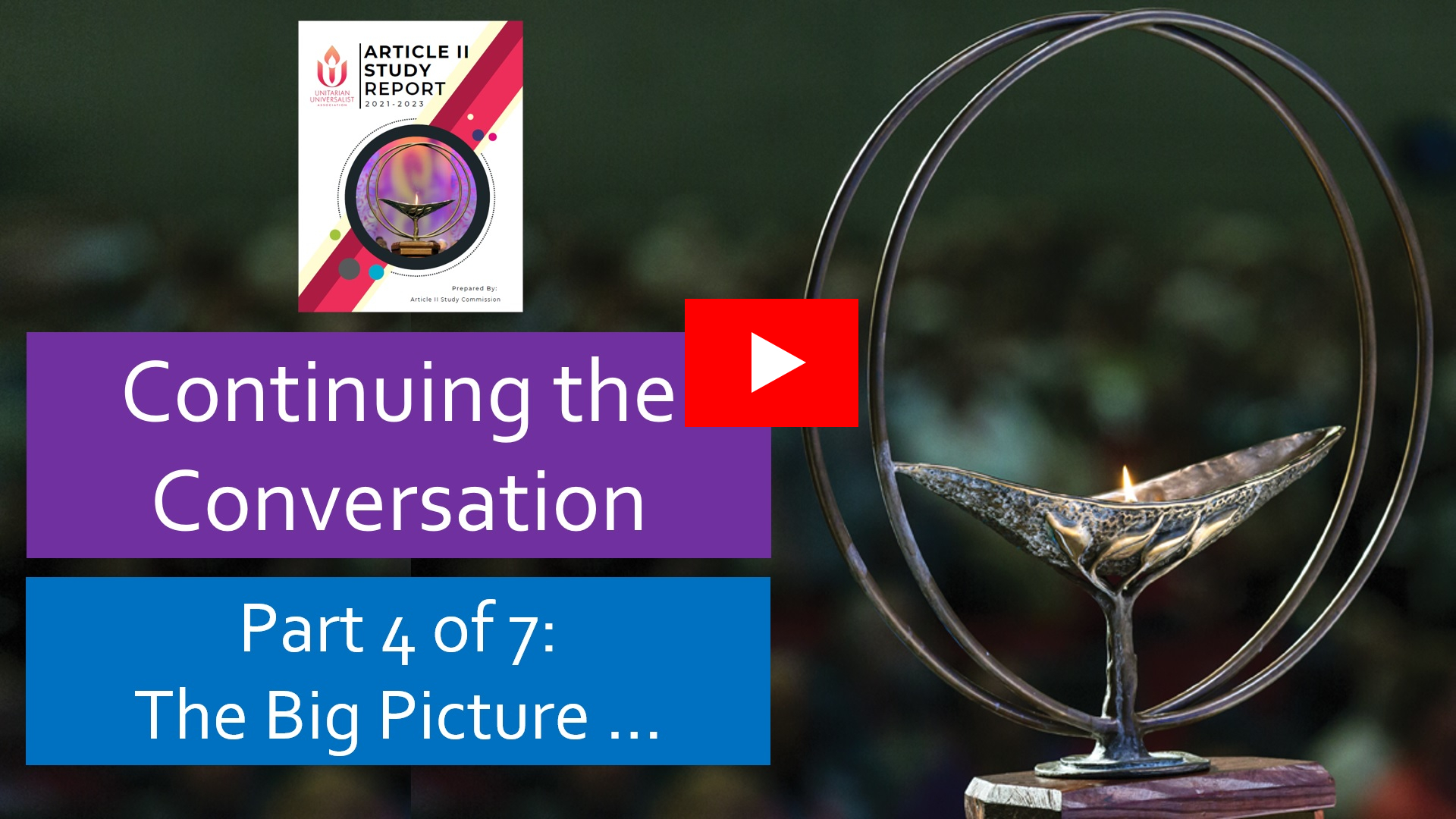 Continuing The Conversation — Part 4 – Where are the 7 Principles?