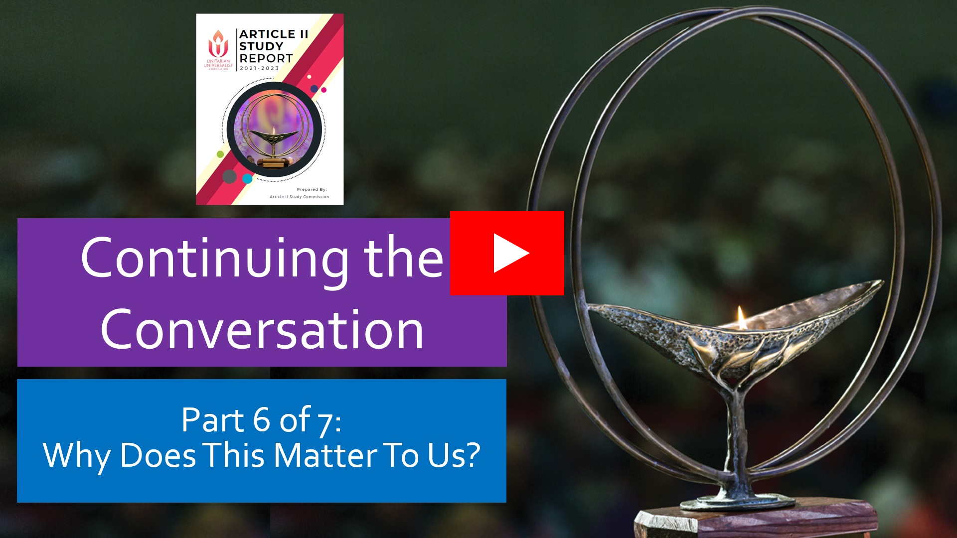 Continuing The Conversation — Part 6 – Where are the 7 Principles?