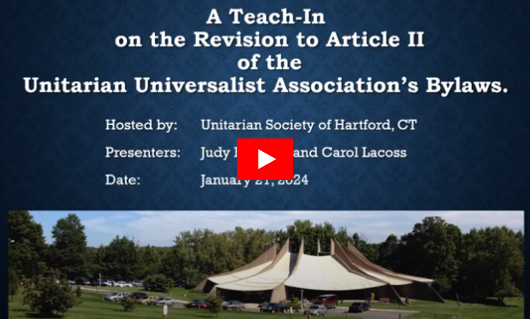 Teach-In on Article II – Part 2 – Where are the 7 Principles?